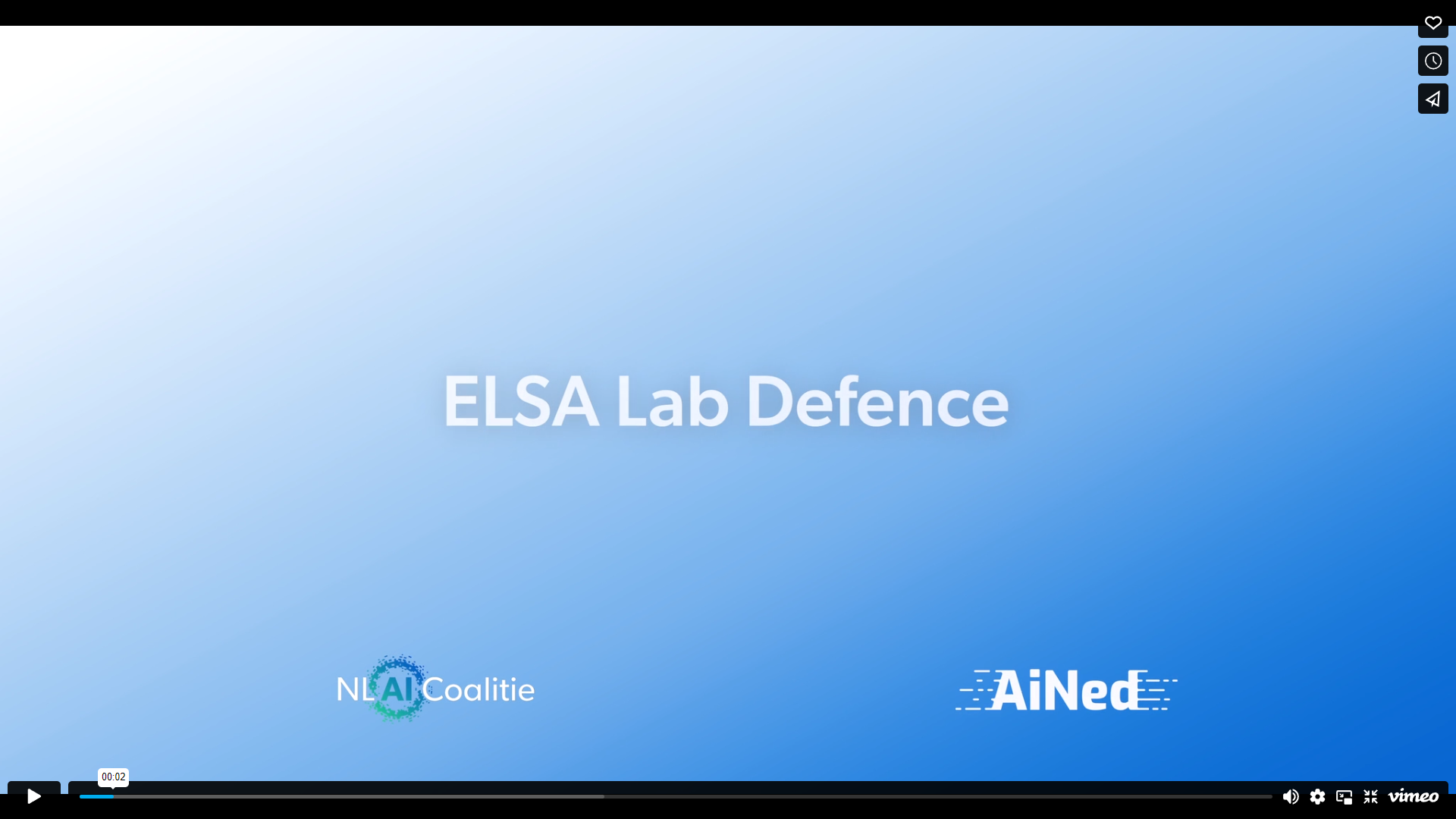 The ELSA Lab Defence in 1 minute - ELSA Lab Defence